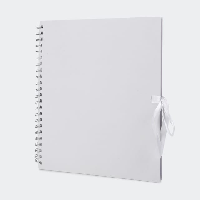 12in. x 12in. Scrapbook - White - Kmart