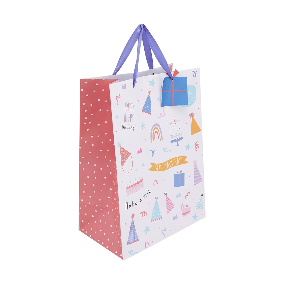 Party Time Gift Bag - Extra Large - Kmart