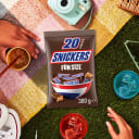 20 Piece Snickers Fun Size Snack and Share Bag 300g - Kmart