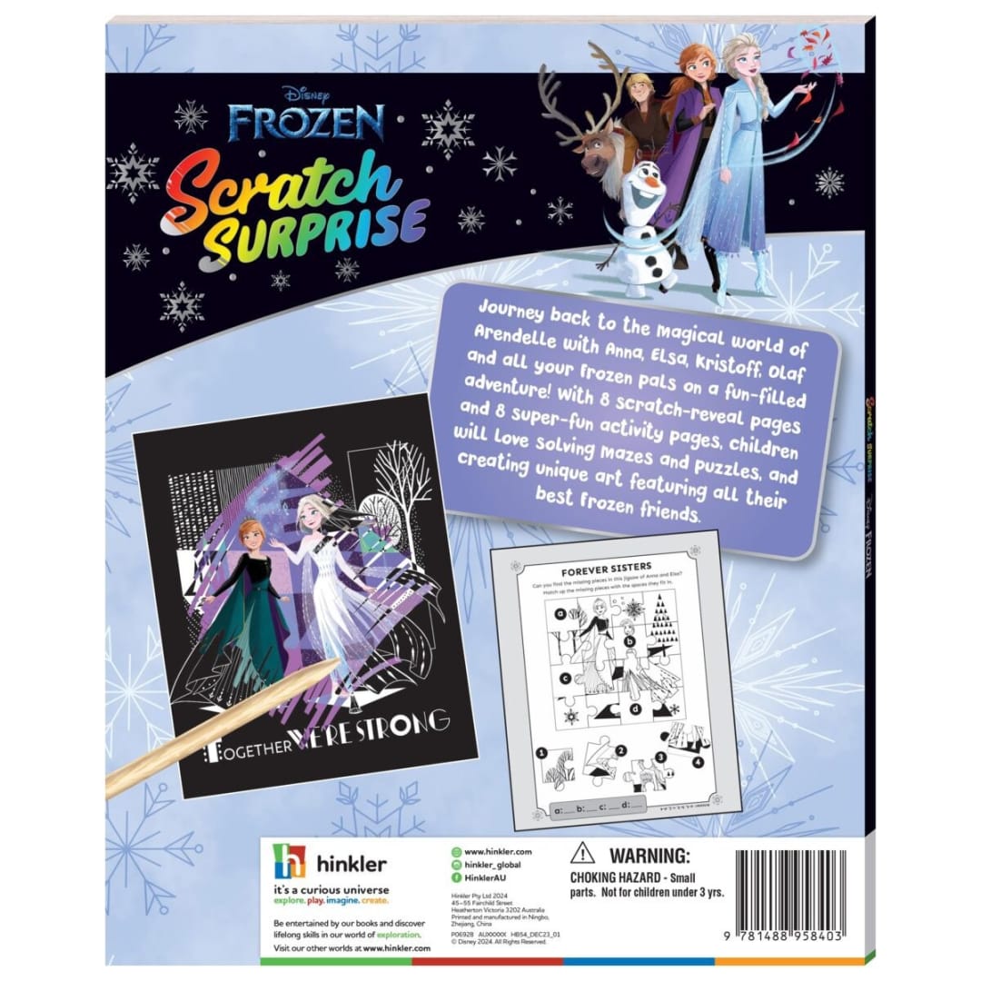 Disney Frozen: Scratch Surprise - Book - Kmart
