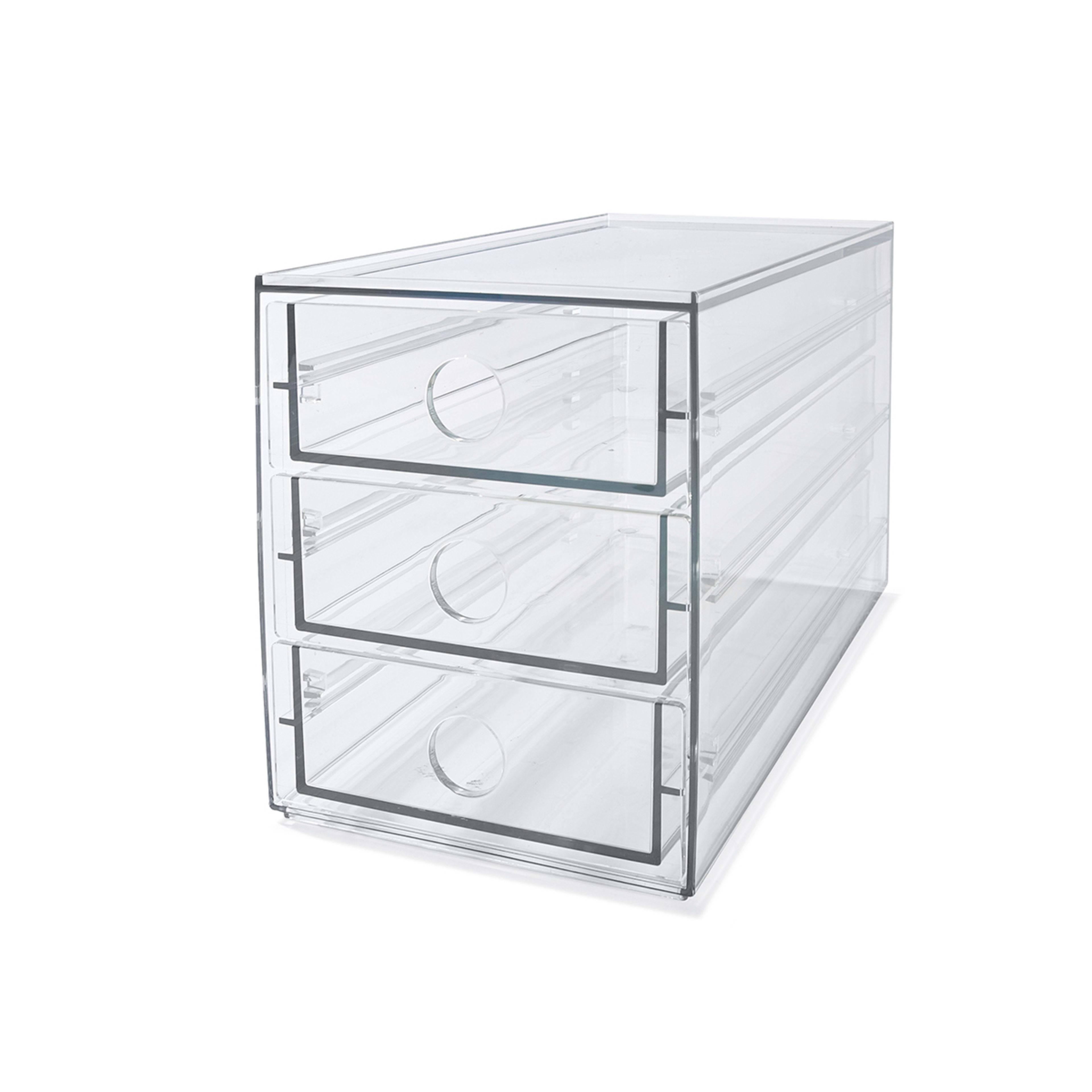 Modular Narrow 3 Drawer Storage - Kmart