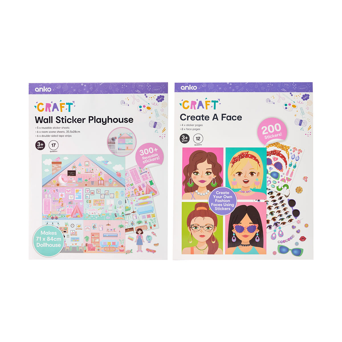 Creative Stickers Kit - Assorted - Kmart