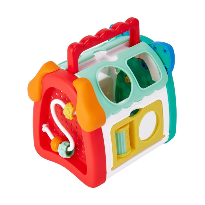 5 Piece Play & Learn Shape Sorter House - Kmart