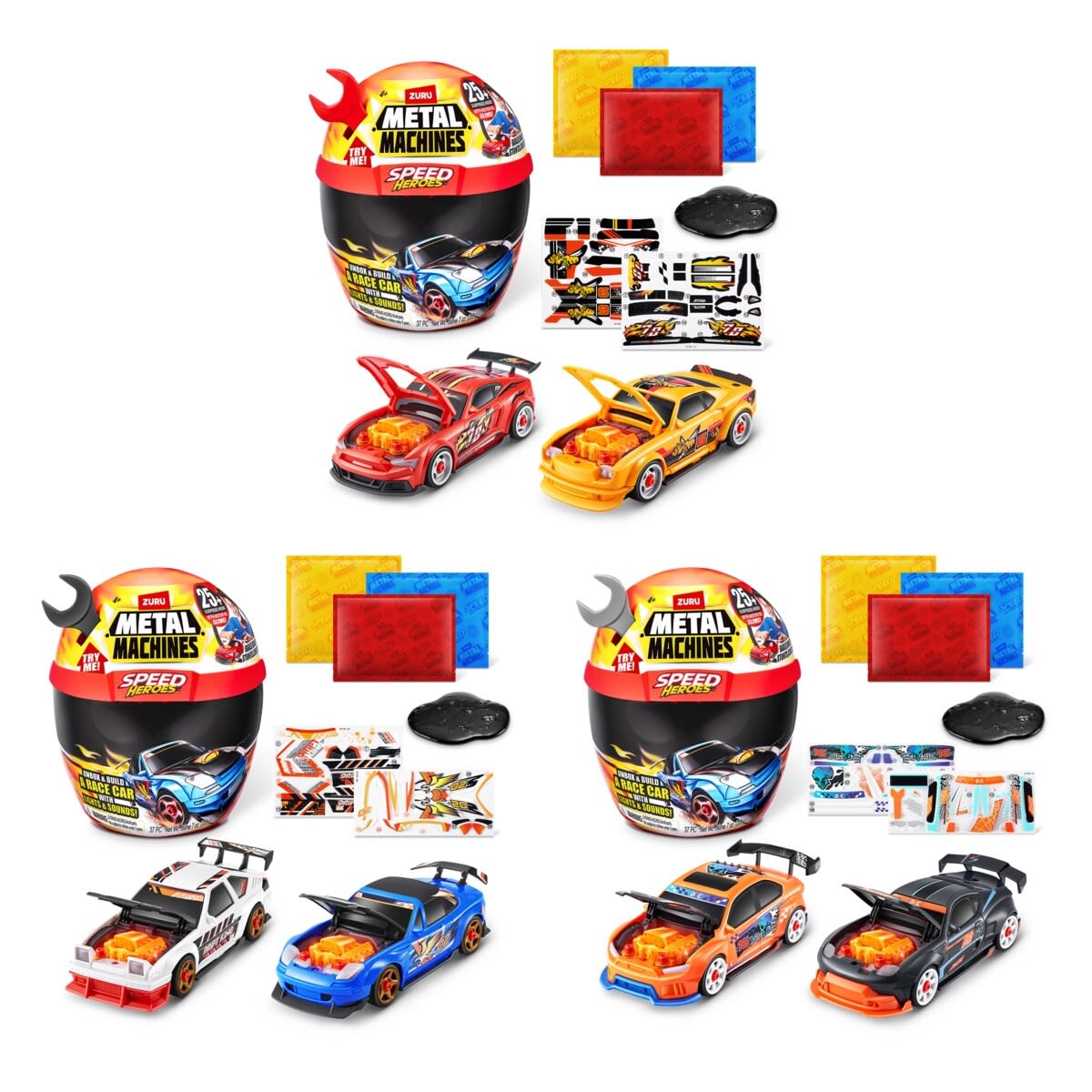 Zuru Metal Machines Speed Heroes - Assorted - Kmart