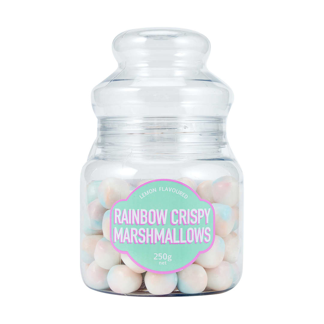 Rainbow Crispy Marshmallows 250g - Kmart
