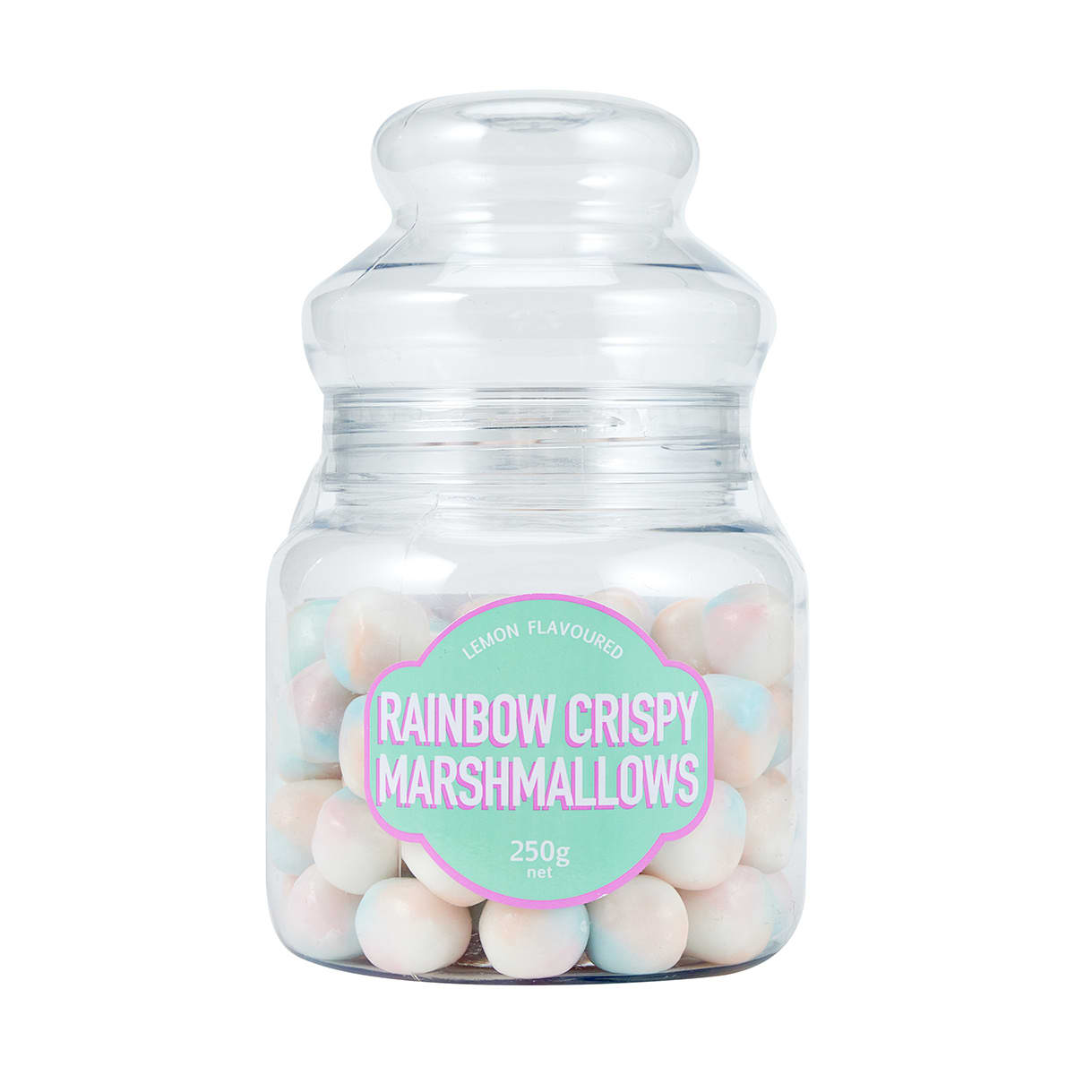 Rainbow Crispy Marshmallows 250g - Kmart
