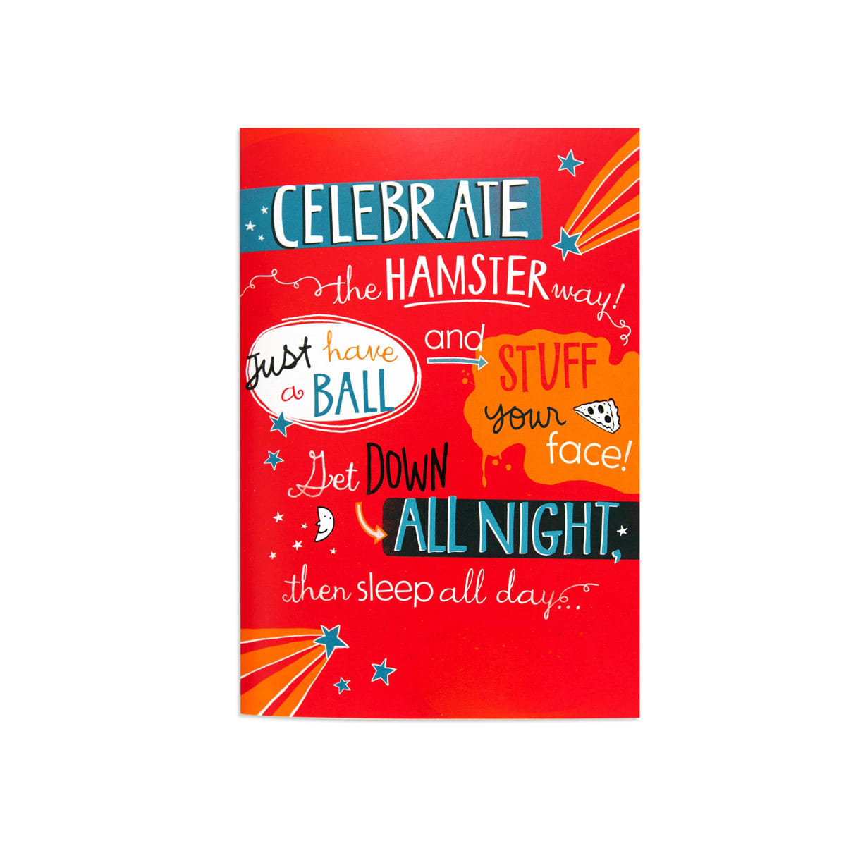 Hallmark Interactive Birthday Card - Hamster Celebration - Kmart