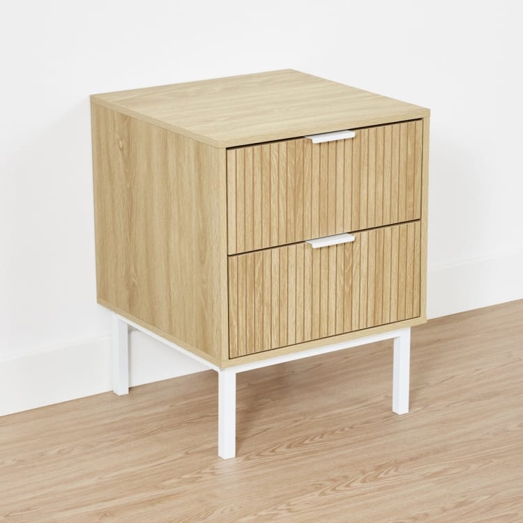 Isla 2 Drawer Bedside Table - Kmart NZ