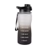 2.1L Black Ombre Daily Intake Flip Lid Drink Bottle - Kmart
