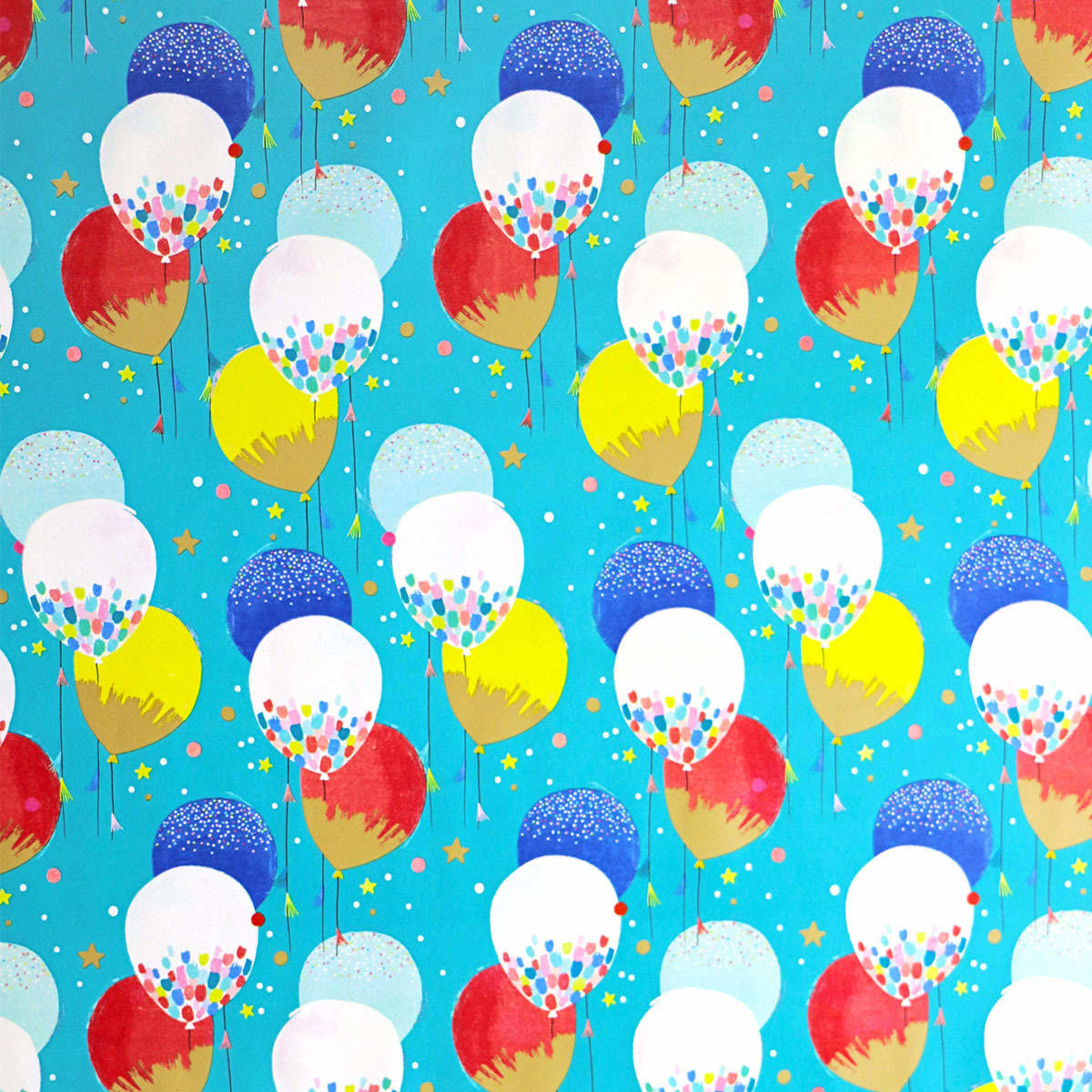 Hallmark Gift Wrapping Paper Roll - Balloons - Kmart