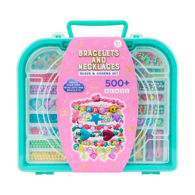 Beads & Charms Set: Bracelets and Necklaces - Kmart