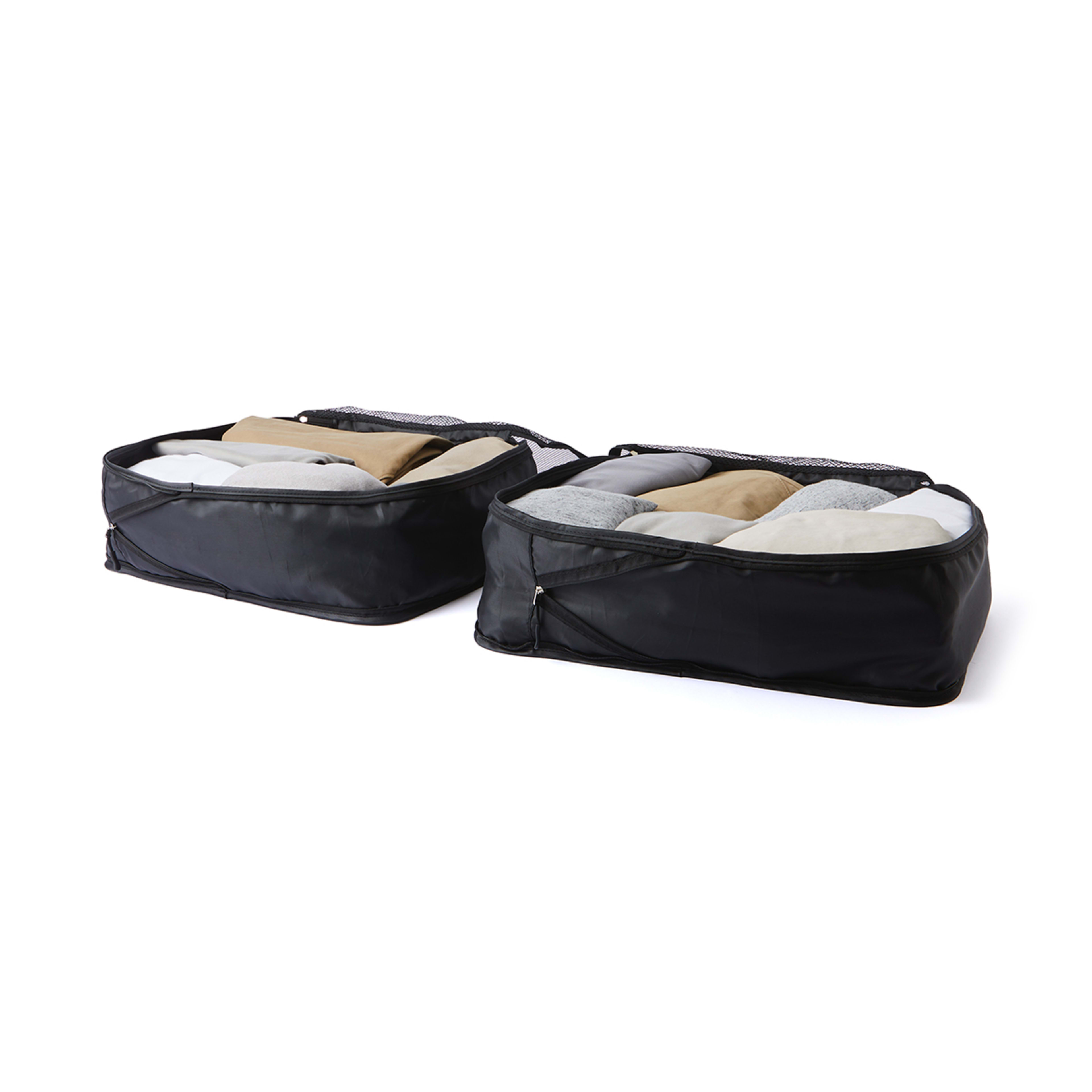 2 Piece Large Compression Packing Cubes - Kmart