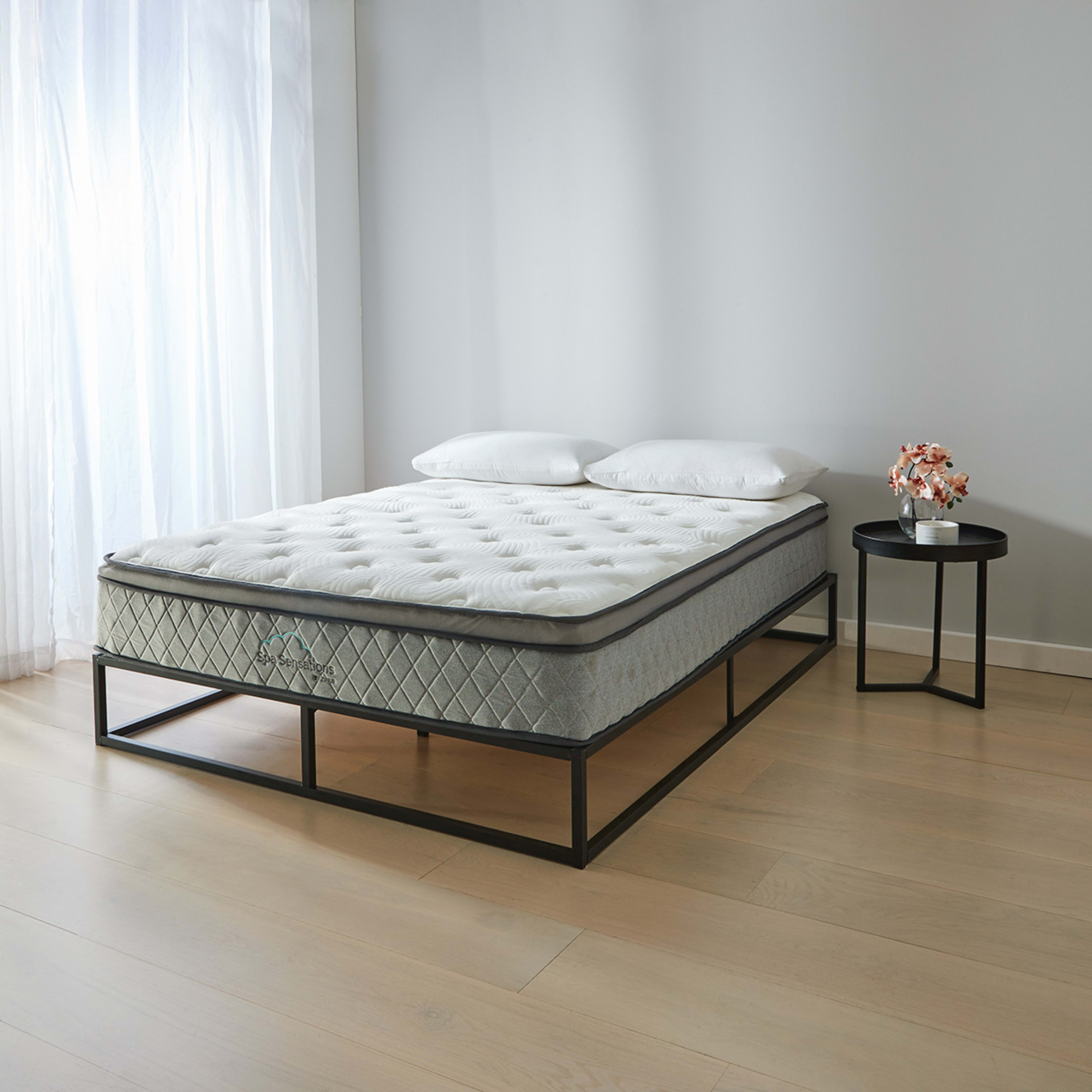 Queen Bed Euro Top Pocket Spring Mattress - Kmart