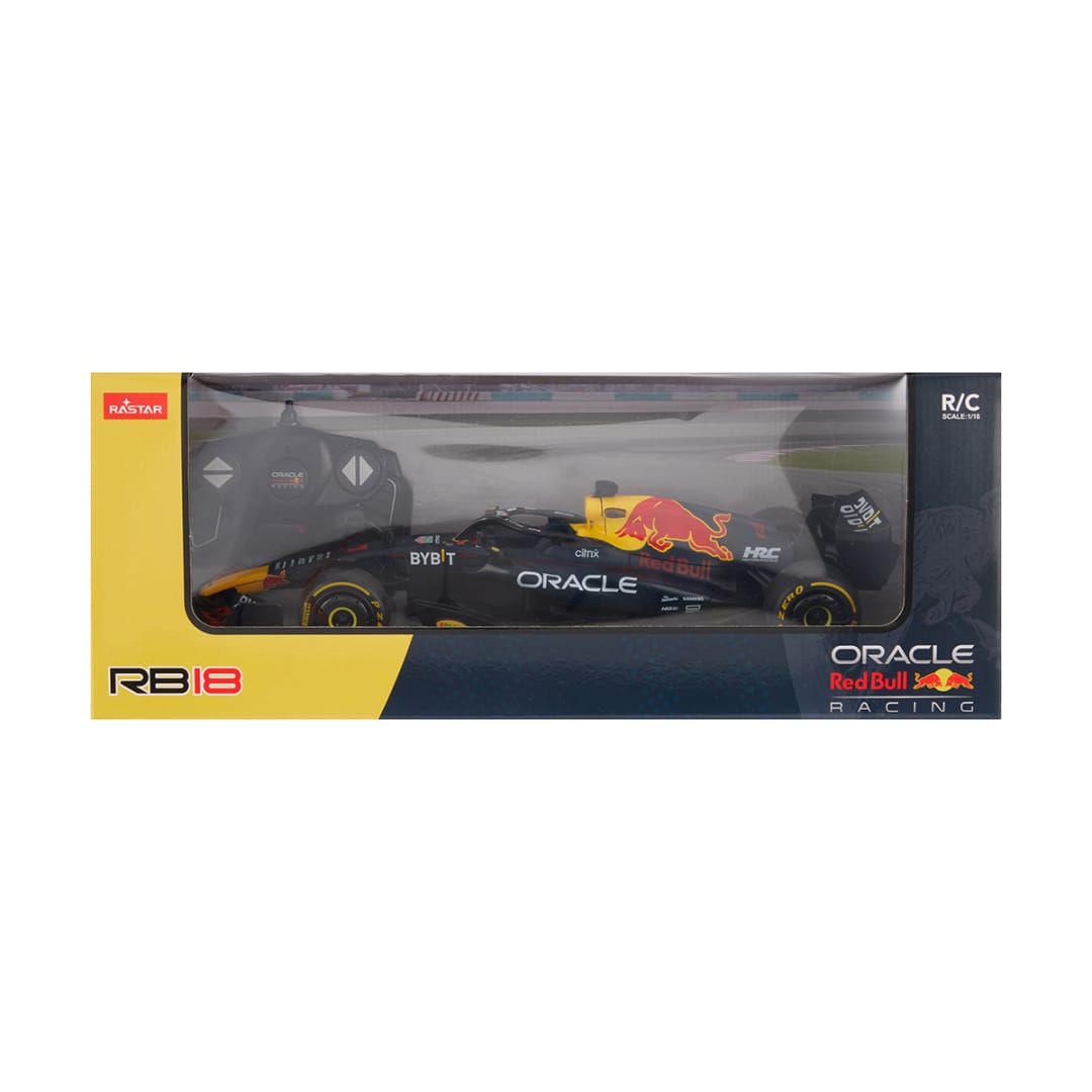 Rastar RB18 Oracle Red Bull Racing RC Scale 1/18 Vehicle - Kmart