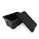 100L Heavy Duty Storage Container - Black - Kmart