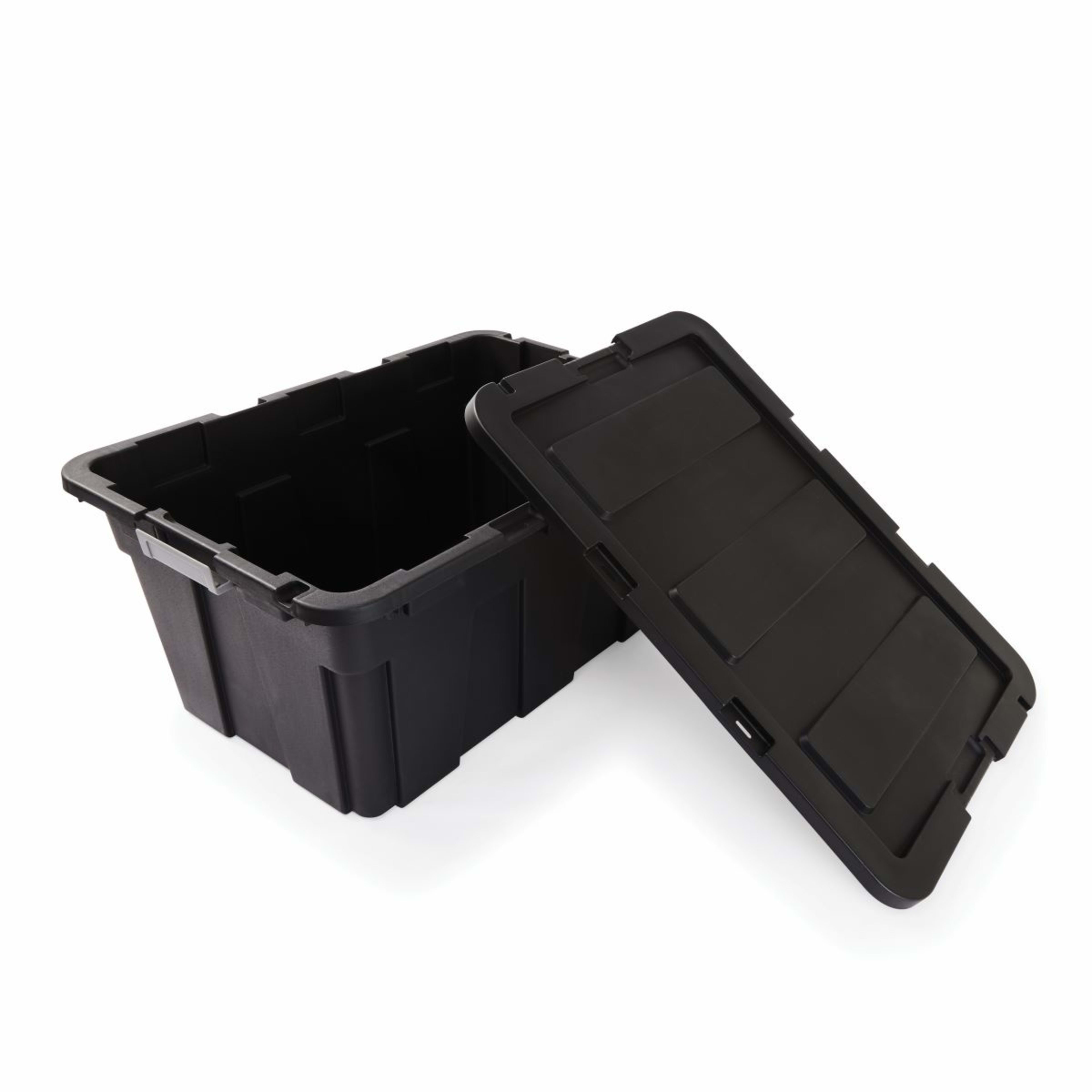100L Heavy Duty Storage Container - Black - Kmart