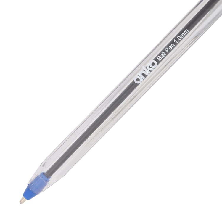 10 Pack Ballpoint Pens - Blue - Kmart