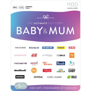 The Ultimate Baby & Mum $100 Gift Card - Kmart