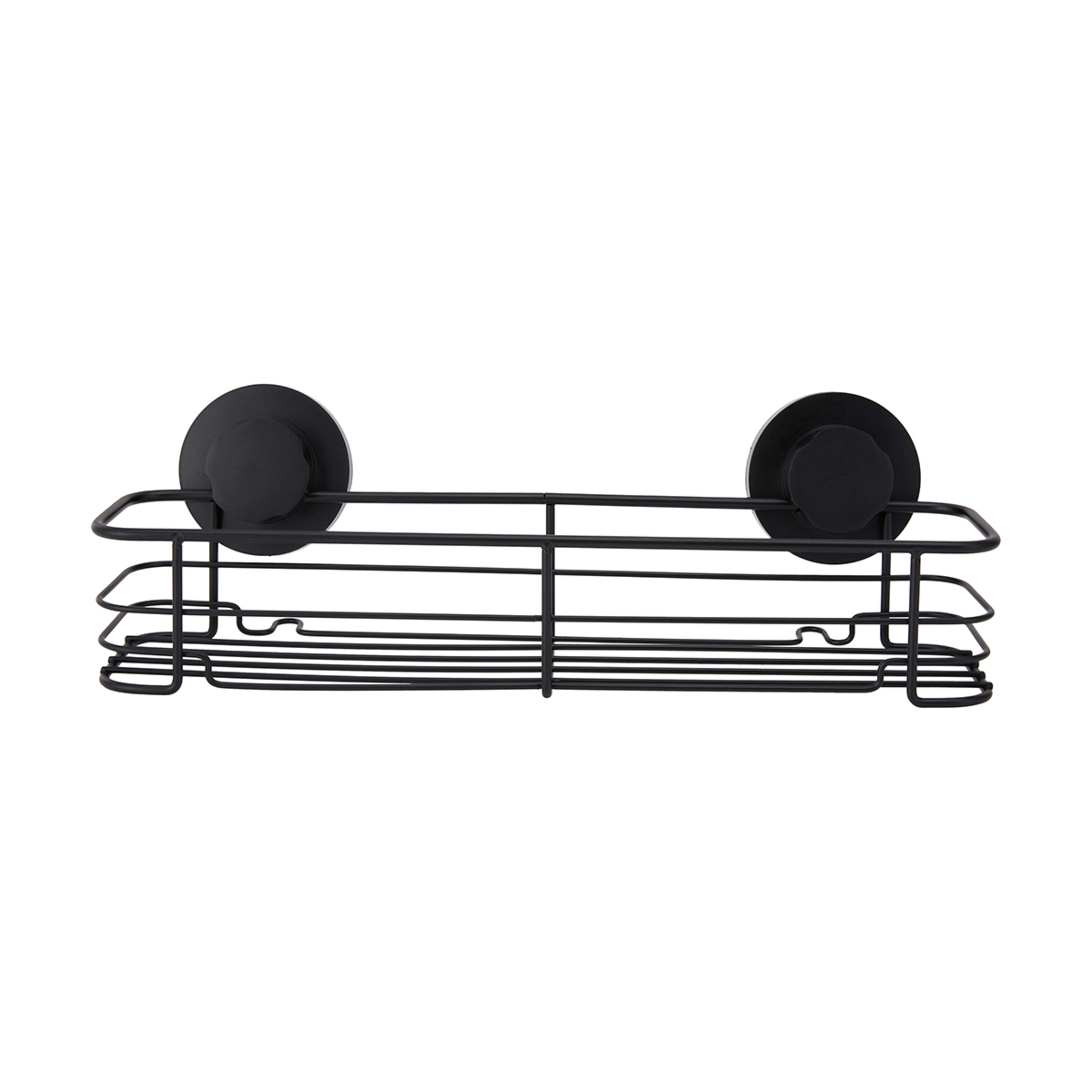 Black Suction Rectangular Rack - Kmart