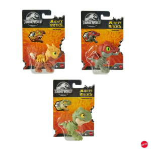 Jurassic World Mighty Little Biters Dinosaur Action Figure - Assorted ...