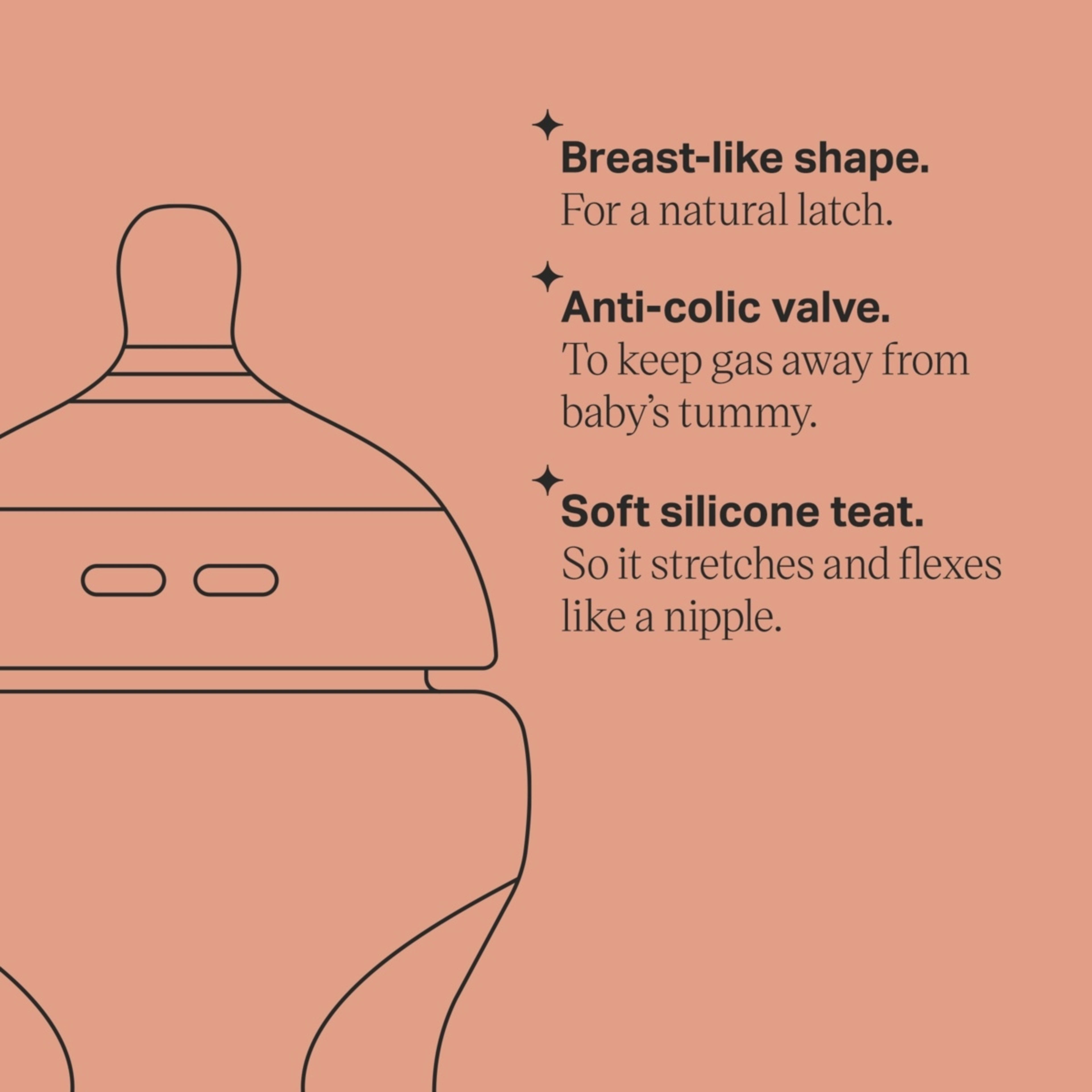 3 Pack Tommee Tippee Natural Start Baby Bottles - Kmart