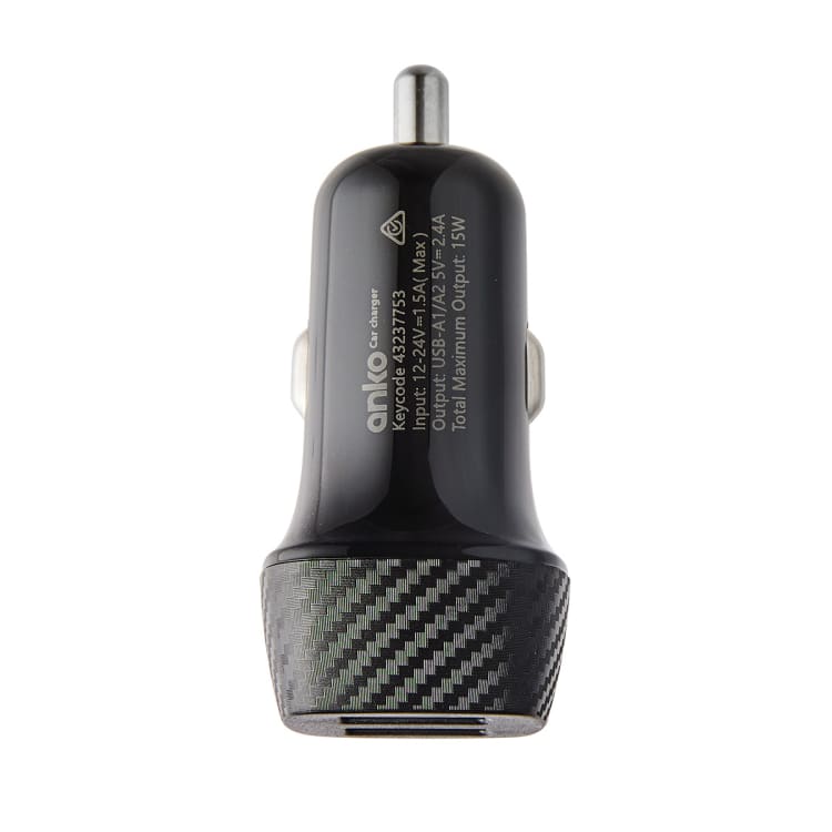 USB-A 2 Port Car Charger - Kmart