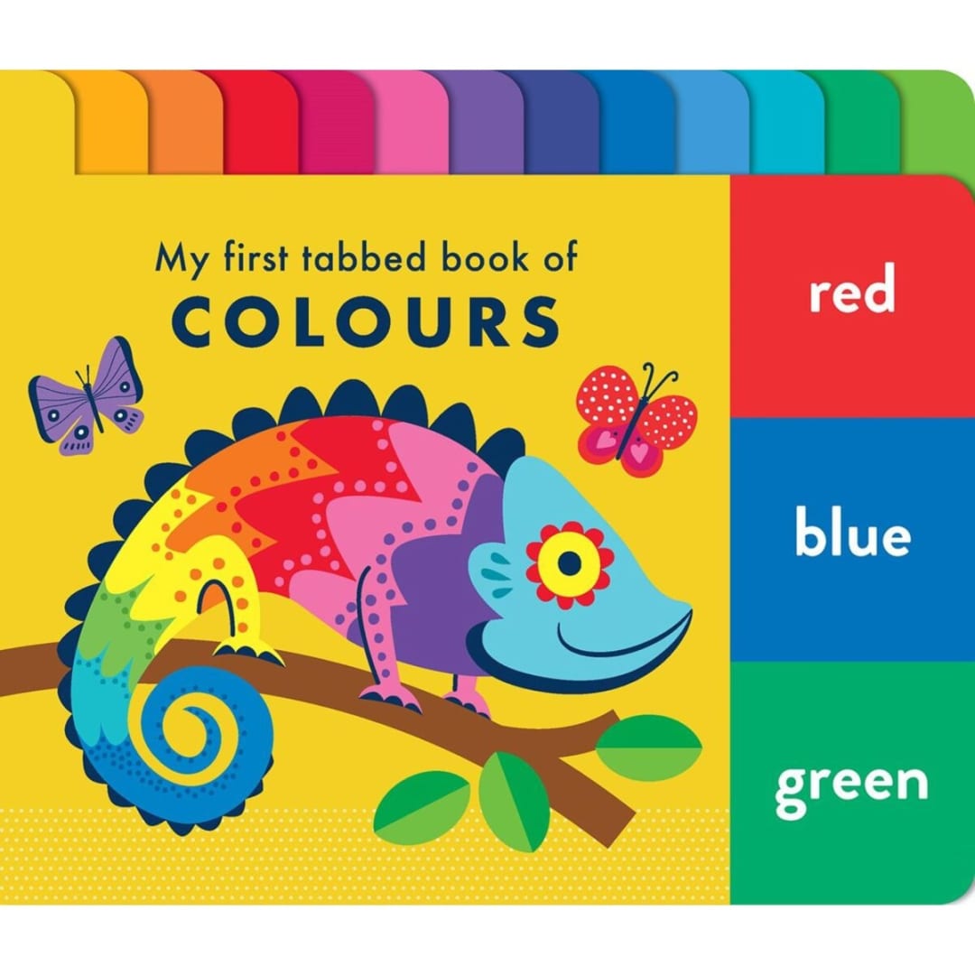 My First Tabbed Book of Colours - Book - Kmart NZ