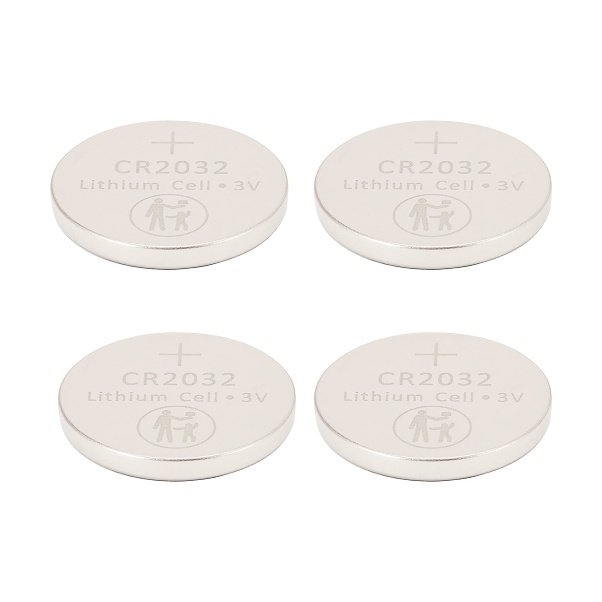 4 Pack Button Cell Batteries - CR2032 - Kmart