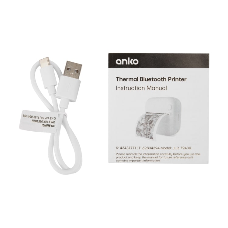 Thermal Bluetooth Printer - Kmart