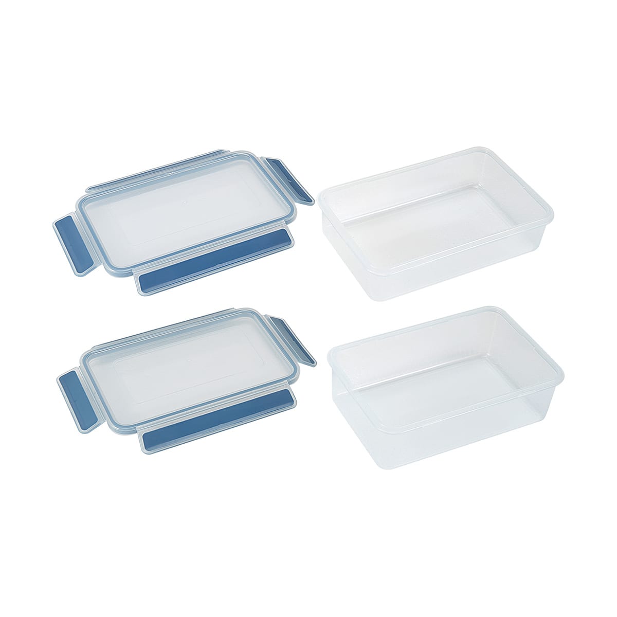 10 Pack Rectangle Clip Containers - Kmart