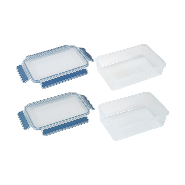 10 Pack Rectangle Clip Containers - Kmart