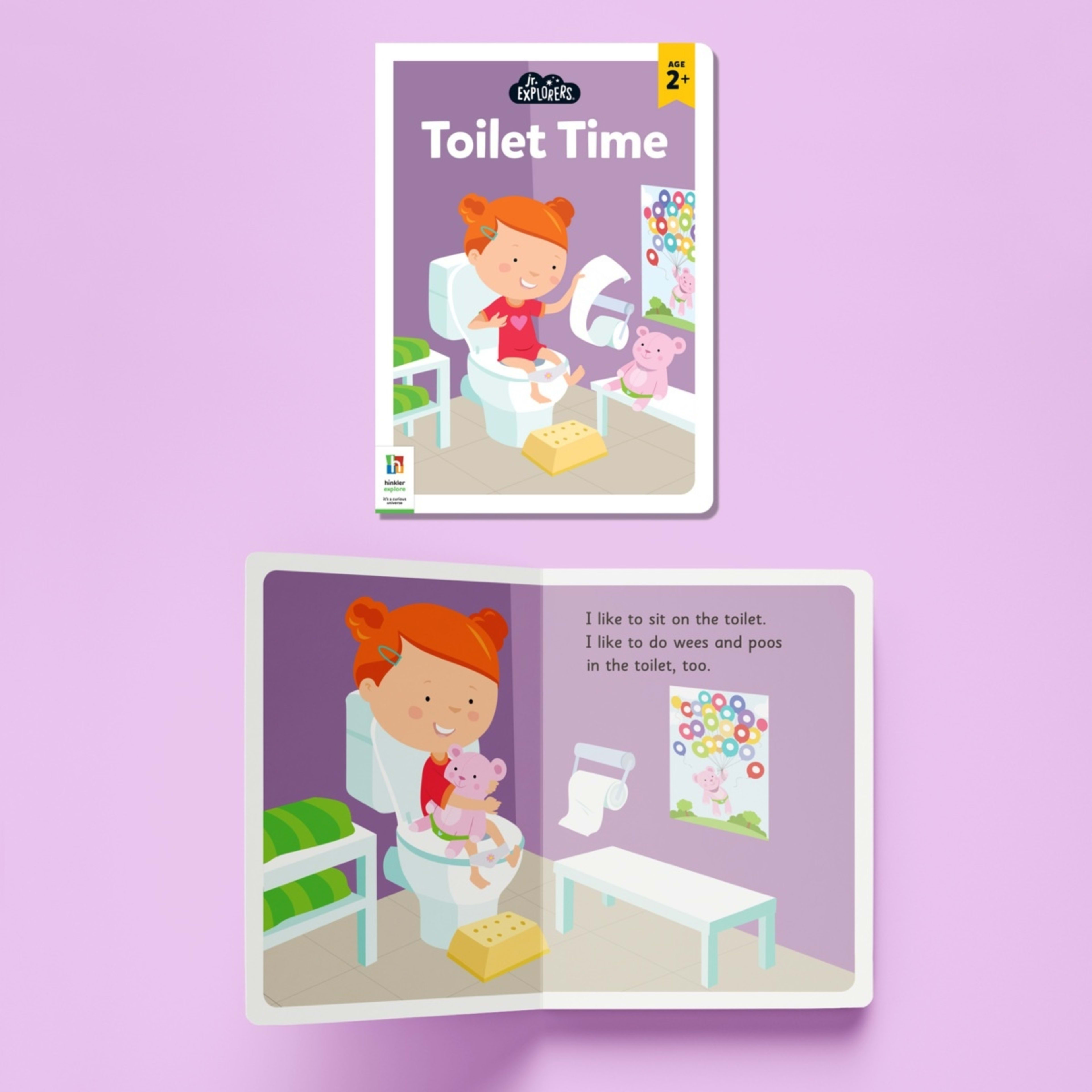 Junior Explorers: Toilet Time A Training Kit for Girls - Book - Kmart