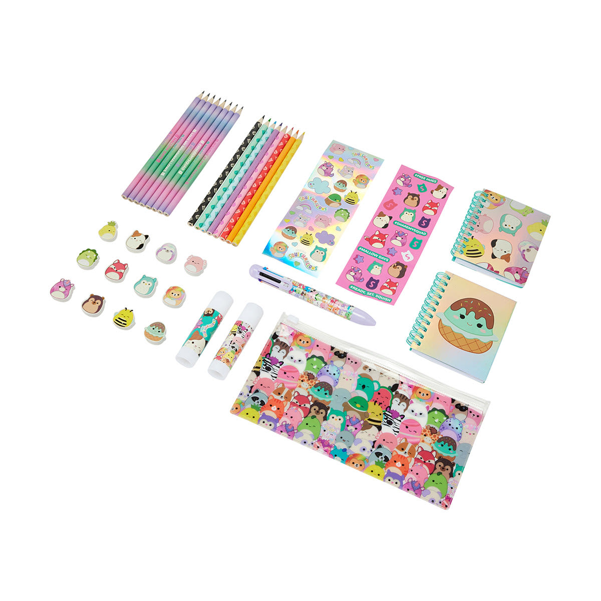 Original Squishmallows Stationery Set - Kmart