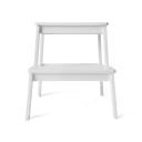 Panelled Step Stool - White - Kmart