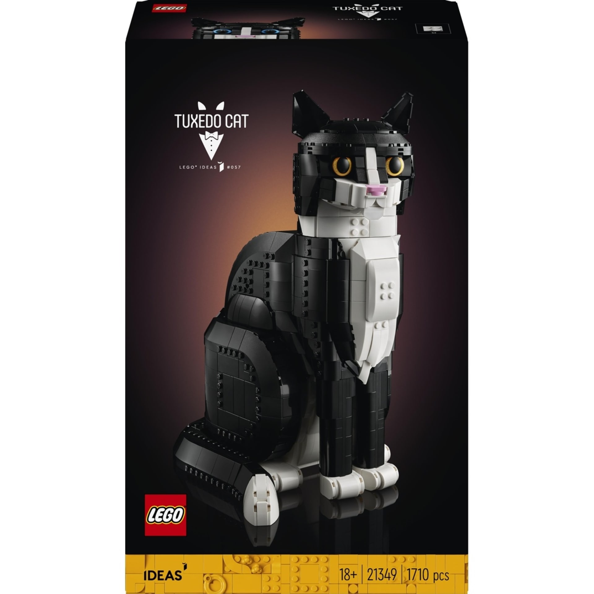 LEGO Ideas Tuxedo Cat 21349 - Kmart NZ