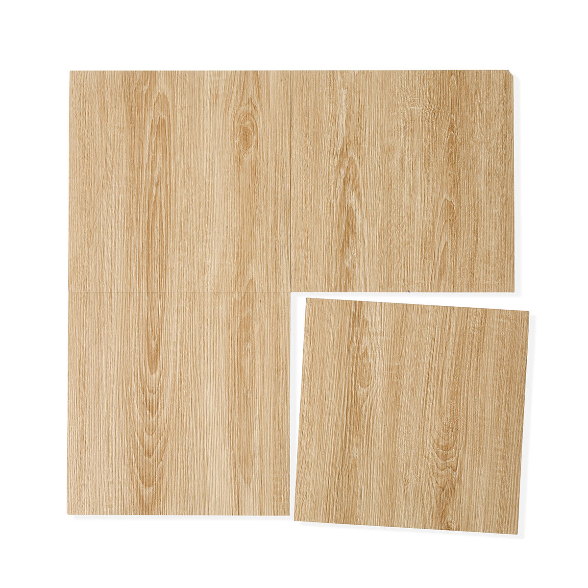 8 Pack Vinyl Floor Tiles - Oak Look - Kmart NZ