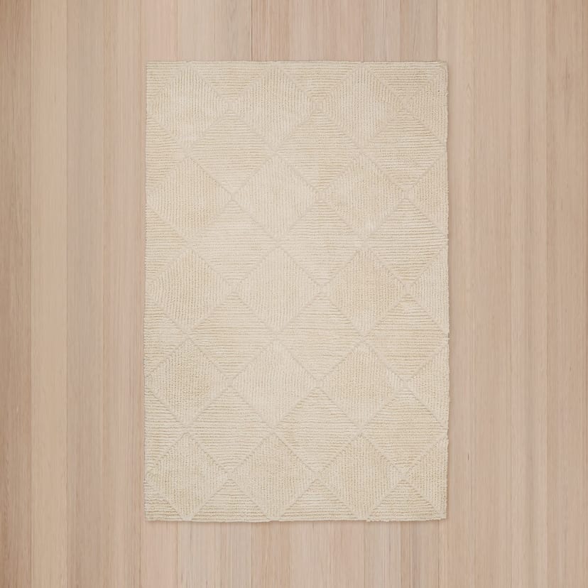 Samar Rug - Beige, Extra Large - 270cm x 180cm - Kmart