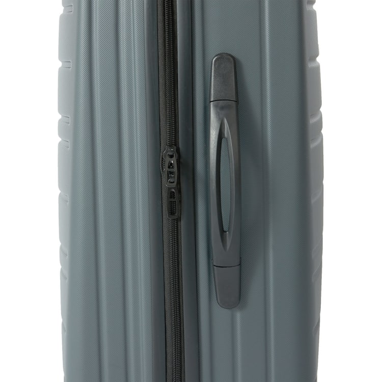 58cm 4 Wheel Hard Case - Charcoal - Kmart