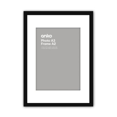 A2 Box Mat A3 Frame Black - Kmart NZ