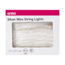 Silver Wire String Lights - Kmart