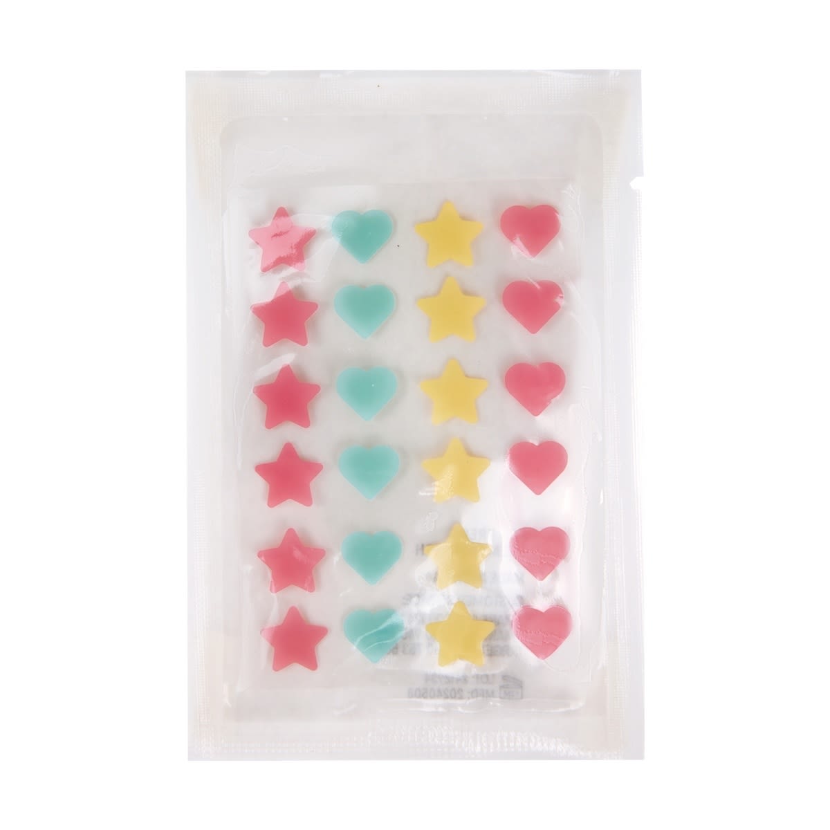 OXX Skincare 24 Piece Heart and Stars Blemish Patches - Tea Tree - Kmart