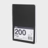 A5 Spiral Notebook - Black - Kmart NZ
