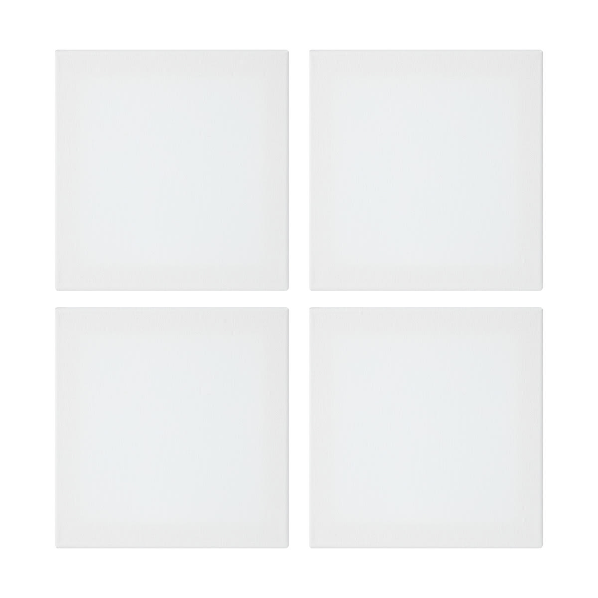 8in. x 8in. Stretch Canvas - 4 Pack - Kmart NZ