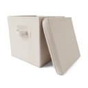 Linen Look Storage Box - Kmart