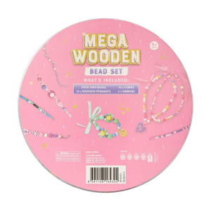 Mega Wooden Bead Set - Kmart
