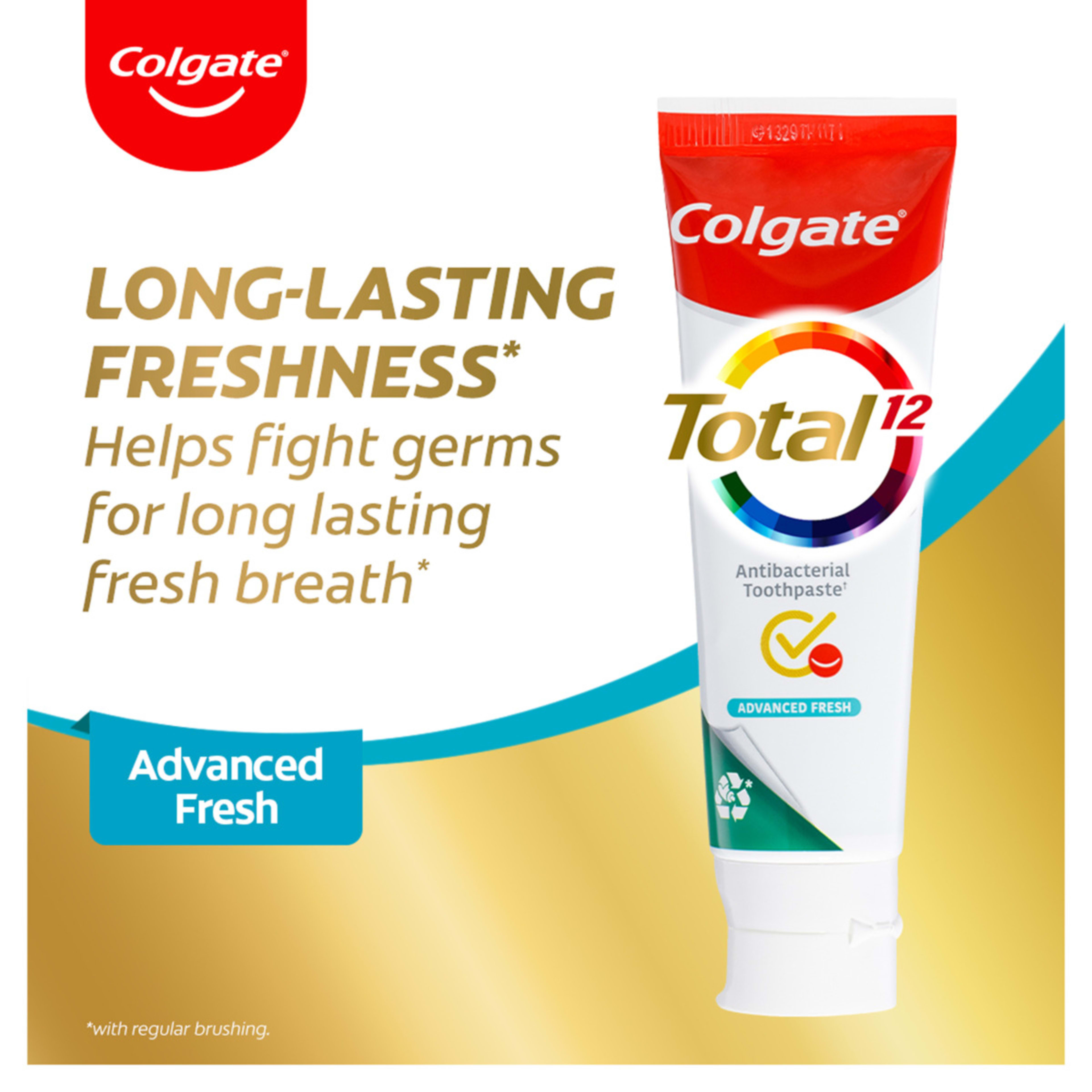 Colgate Total Advanced Fresh Antibacterial and Fluoride Toothpaste - Kmart