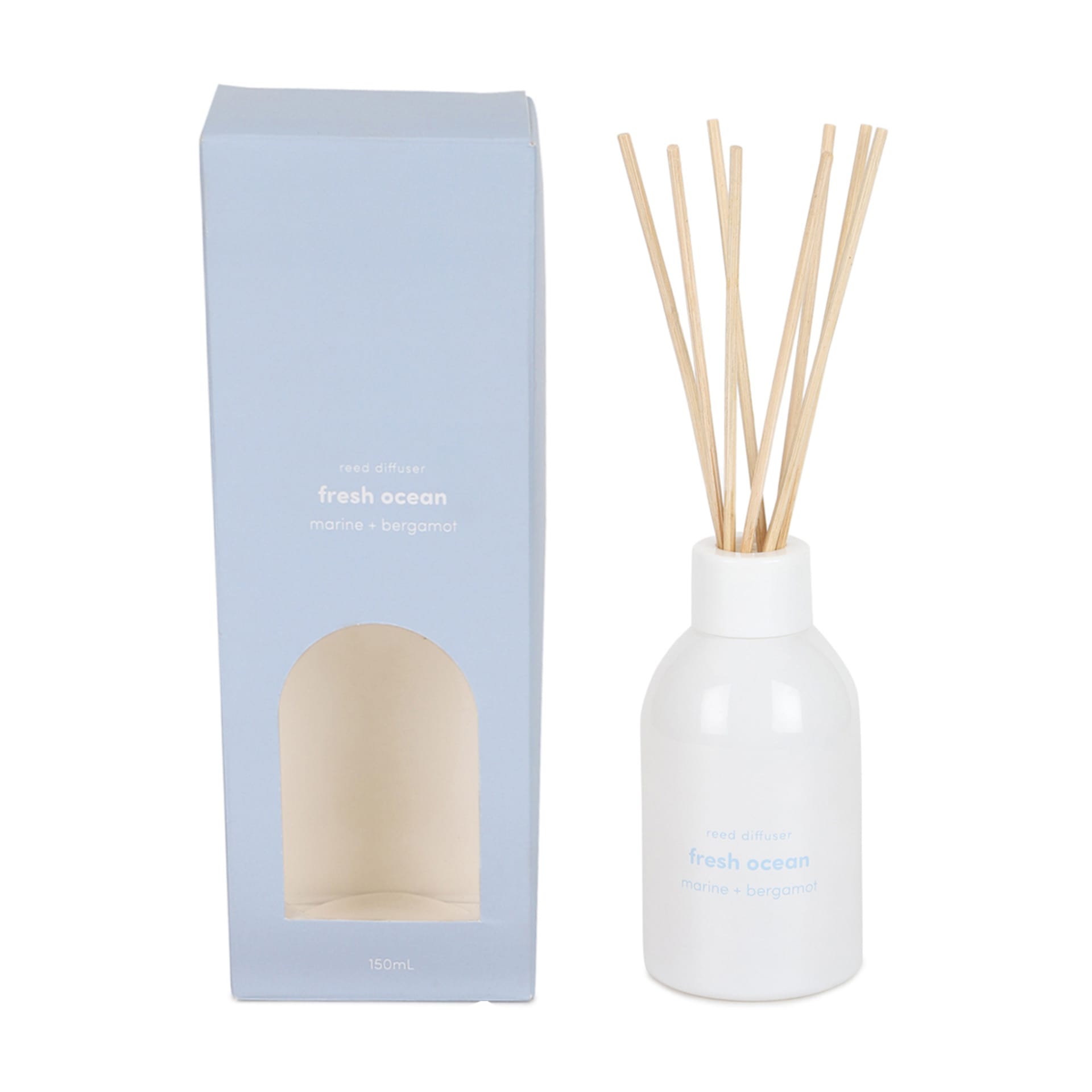 Fresh Ocean Reed Diffuser 150ml - Kmart