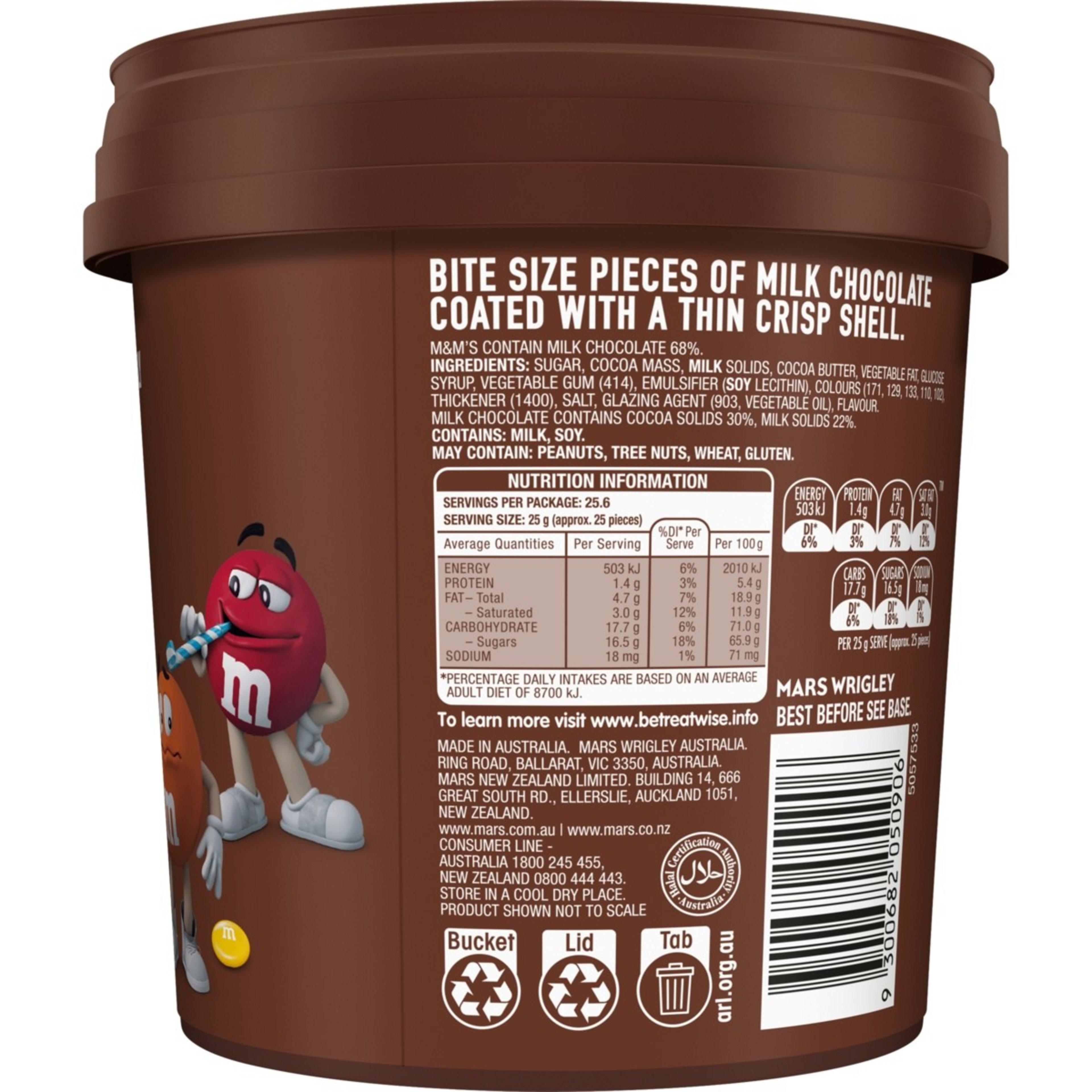 M&M's Party Bucket 640g - Kmart