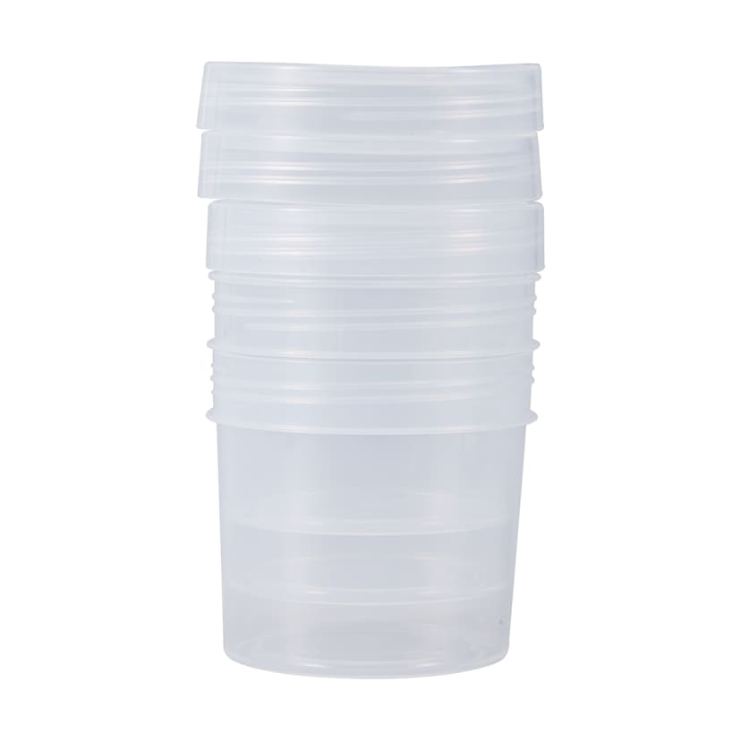 3 Pack 500ml Round Food Containers - Kmart
