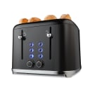 4 Slice Stainless Steel Toaster - Black - Kmart
